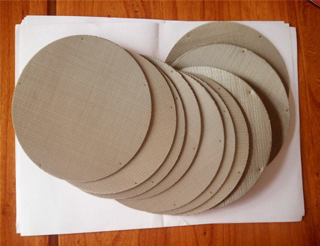 Multilayer Extruder Screen Packs With Spot Welded Packs For Rubber Machine