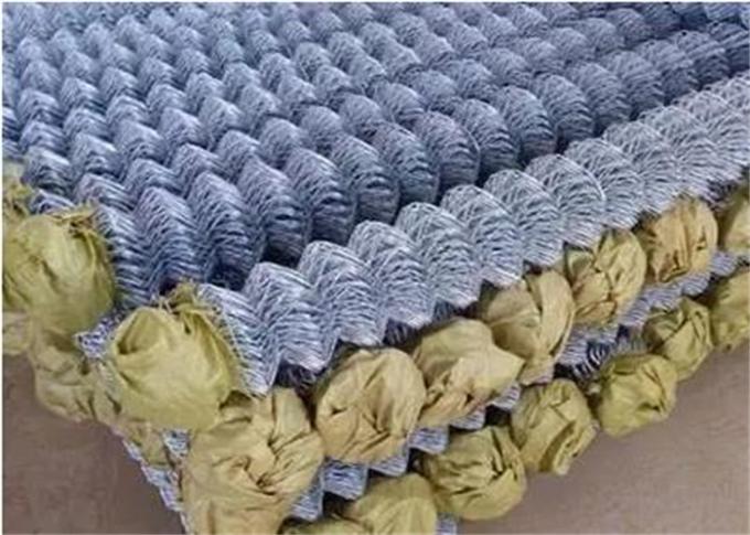 4ft 6ft Chain Link Fence Fabric Pvc Coated Galvanized Weave Wire Mesh
