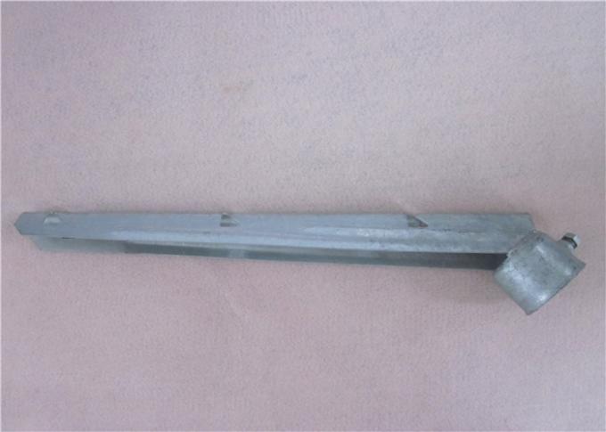 2 1/2" Post Corner Barb Wire Extension Arm Steel 3 Strand Galvanized ...