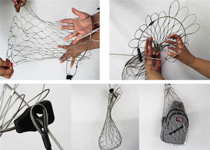 Stainless Steel Dropped Objects Prevention 7x7 Safety Net Fall Protection