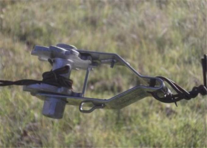 Insulated Galvanized Ratchet Style Electric Fence Tensioner With Cable