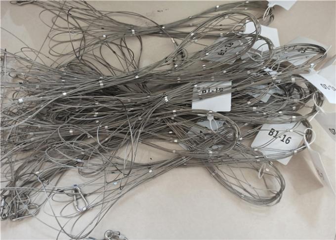 Secondary Retention 1 2mm Fall Protection Netting For Lights Floodlight